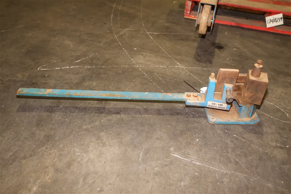 Manual Flat Bar Bender Auction (0021-5061104) | Grays Australia