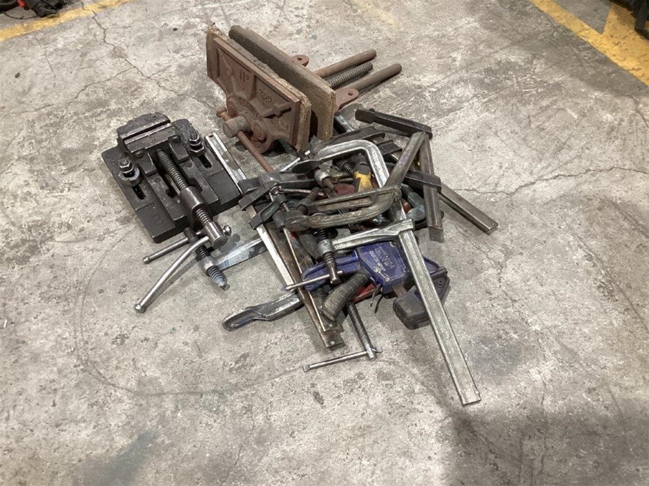 A Quantity of Assorted Clamps Auction (0043-3035022) | Grays Australia