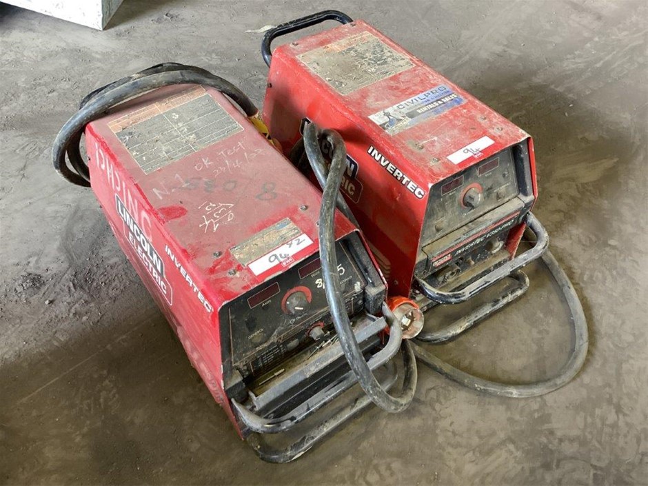 Lincoln Invertec V350 Pro Welders Auction (0094-7059888) | Grays Australia