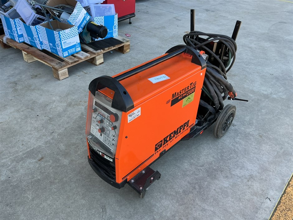 Kemppi MasterTig AC/DC 2500 Tig Welder Auction (0018-9063901) | Grays ...