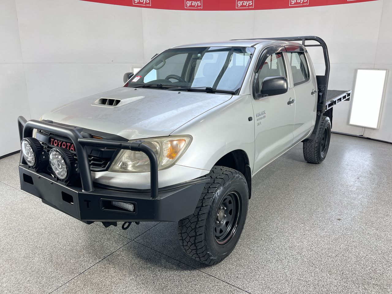 2007 Toyota Hilux SR (4x4) KUN26R Turbo Diesel Manual Dual Cab Auction ...