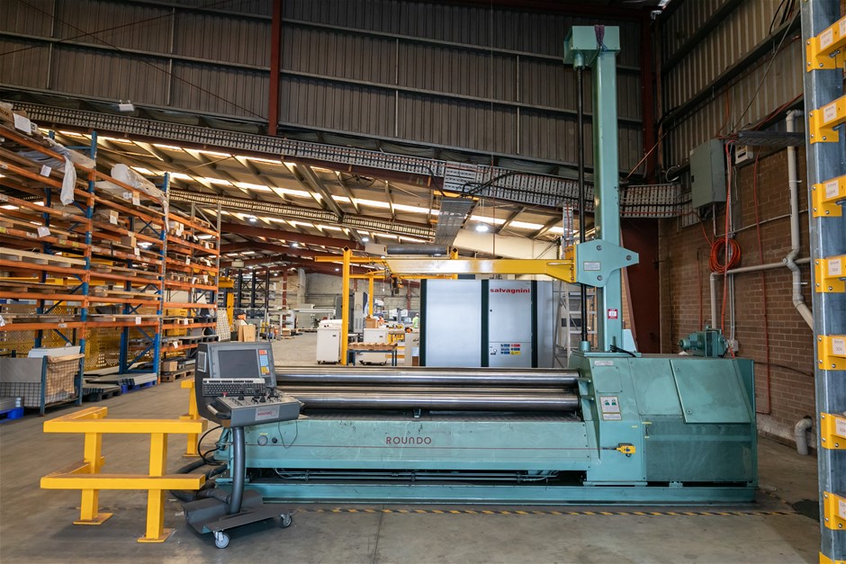 2011 Roundo AB PASS-205 Form Rolling Machine Auction (0011-5061445 ...