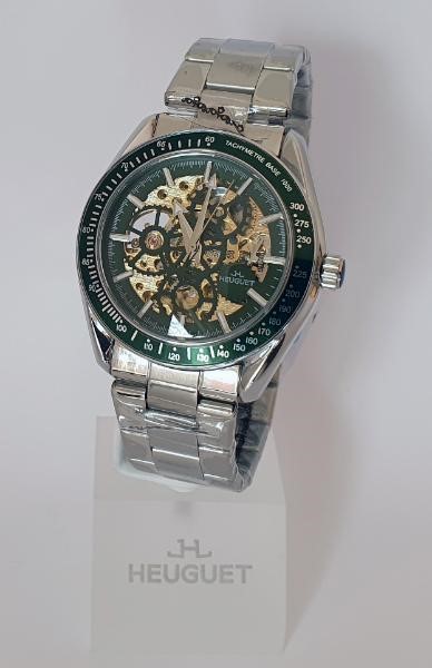 HEUGUET Special Edition 'Mark 1' Men's Automatic Openworked Watch ...