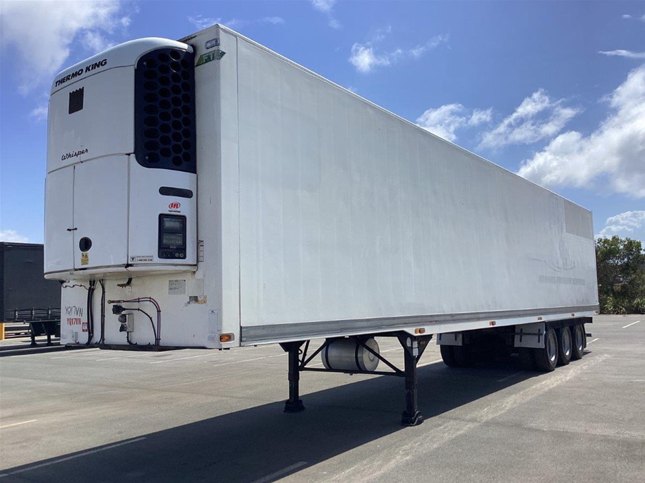 2006 FTE Triaxle Refrigerated Trailer Auction (0024-7060008) | Grays ...