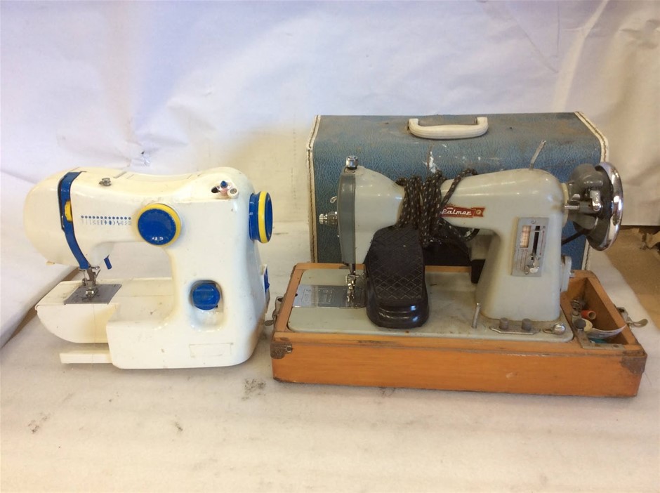 IKEA SY E1001 Sewing Machine + H.G. Palmer Princess Sewing Machine ...