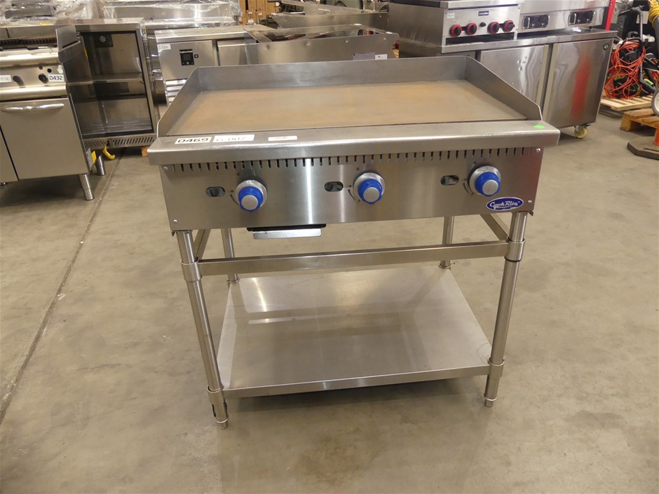 Cookrite Free Standing Gas Griddle with Under Shelf Auction (0007 ...