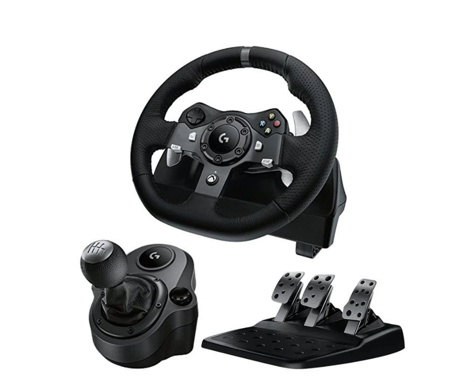 Logitech G920 Driving Force Racing Wheel for Xbox/PC +Driving Force ...