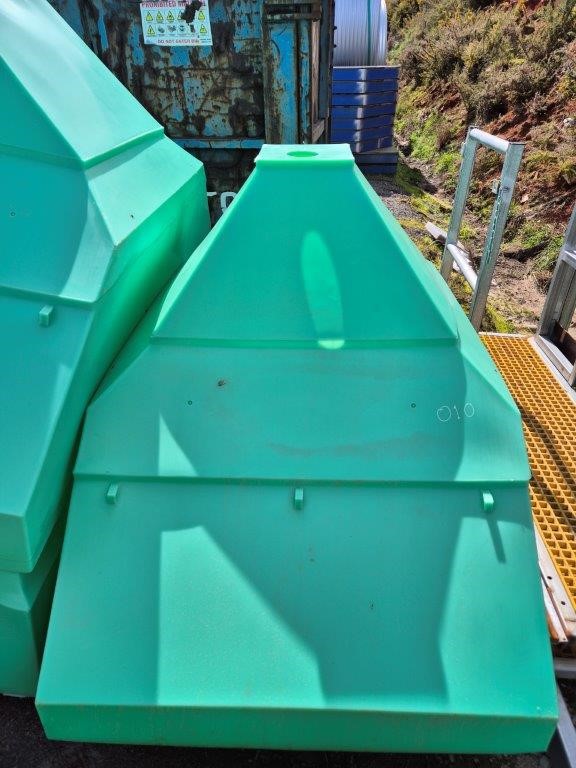 JBHCTS/2 JACKY Centre Discharge Wide Mouth Bin Hopper Only Auction ...