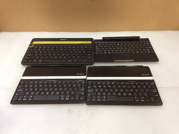 Logitech Mixed Brand and Model Wireless Keyboard (Lot of 4) Auction ...
