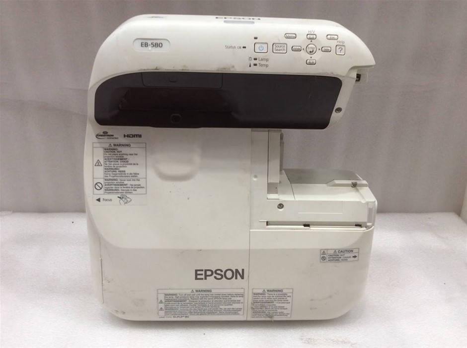 Epson EB-580 LCD Projector Auction (0026-2575296) | Grays Australia