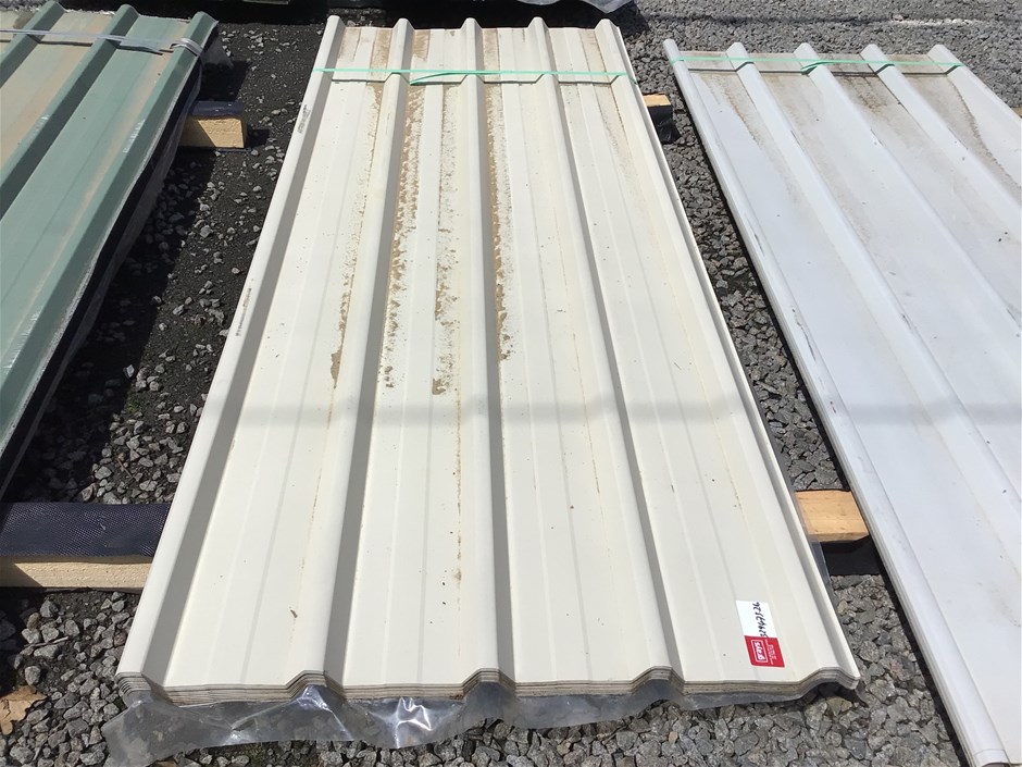 30 x Colorbond Sheets (Cream) Auction (0026-5061698) | Grays Australia