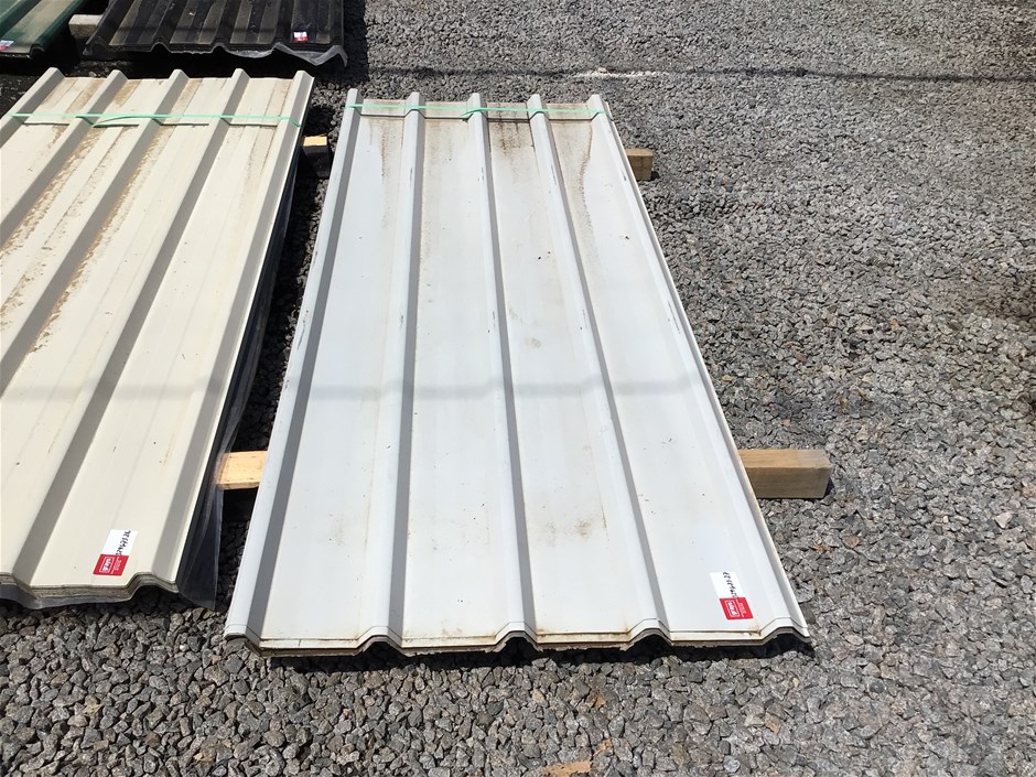 10 x Colorbond Sheets (Off White) Auction (0027-5061698) | Grays Australia