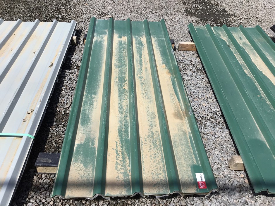 20 x Colorbond Sheets (Green) Auction (0030-5061698) | Grays Australia