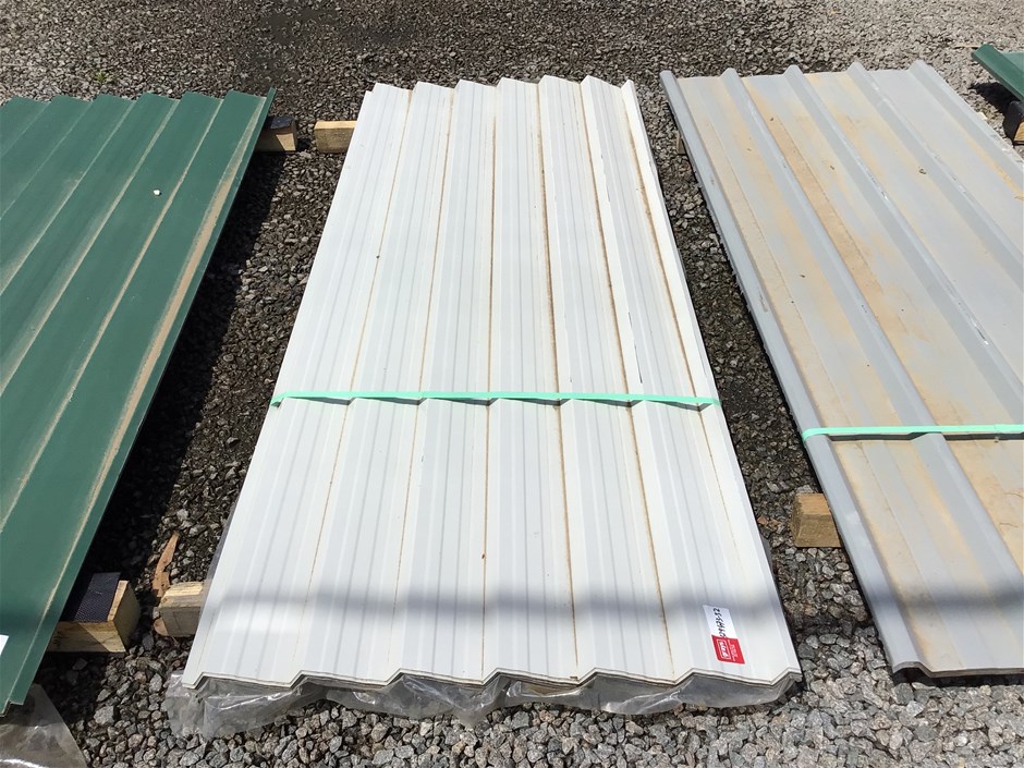 25 x Colorbond Sheets (Off White) Auction (0032-5061698) | Grays Australia