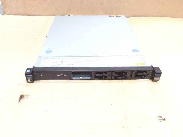 Lenovo System X 3250 M5 Server E3-1241 v3 8GBRAM/NO HDD Auction (0007 ...