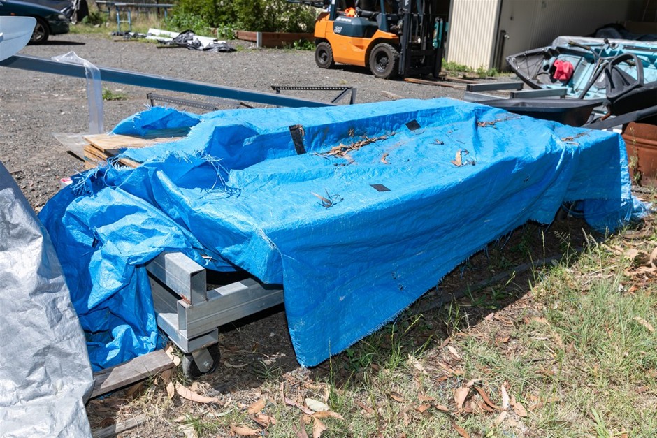 Mobile Trolley Stand with Contents Auction (0034-5061548) | Grays Australia