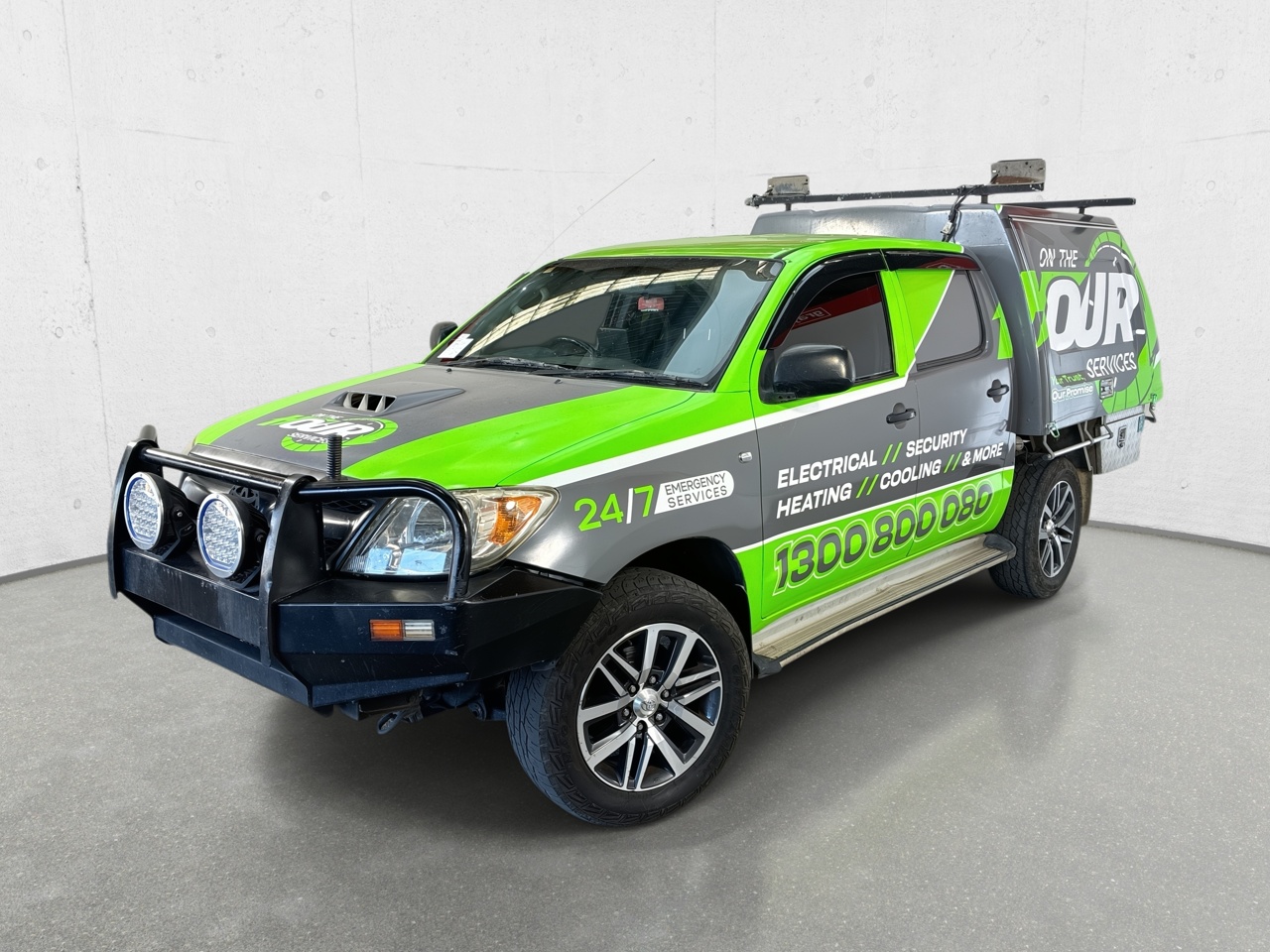 2007 Toyota Hilux SR (4x4) KUN26R Turbo Diesel Manual Dual Cab Auction ...