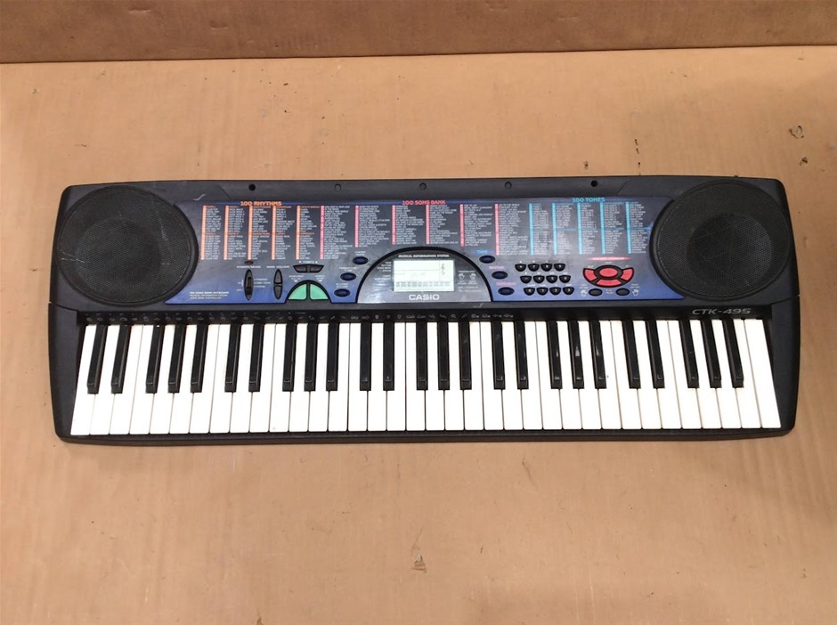 Casio CTK-495 Electronic Keyboard Auction (0017-2576071) | Grays Australia