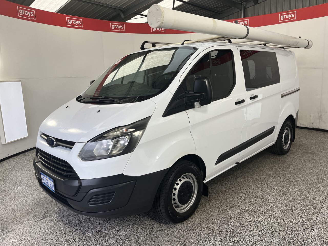 2014 Ford TRANSIT CUSTOM 290S SWB VN Turbo Diesel Manual Van Auction ...