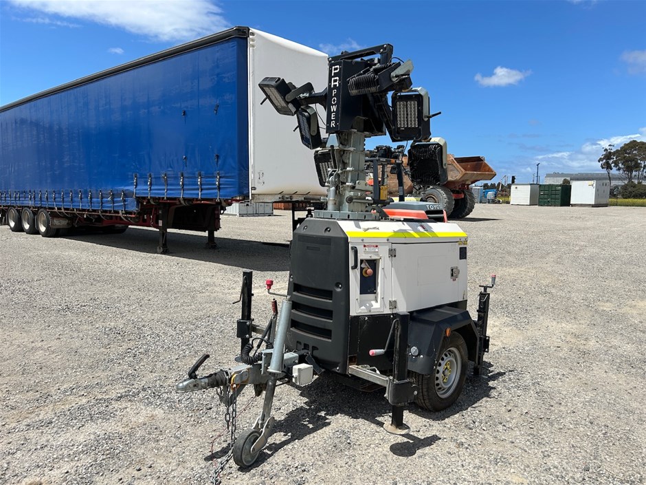 2020 PR Power LED Light Tower Auction (0028-3036271) | Grays Australia