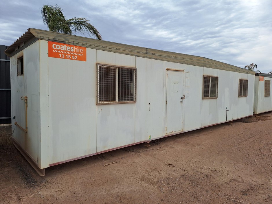 Portable Building Shell 12.0m x 3.0m - Cyclonic Rated Auction (0003 ...