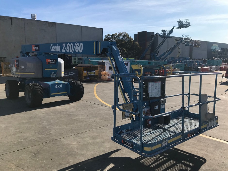 2010 Genie Z80/60 Knuckle Boom - 80ft (24.4m) - Diesel Auction (0005 ...