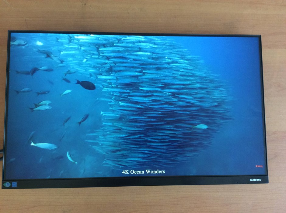 Samsung F24T370FWE Color Display Unit 24'' LCD Monitor Auction (0006 ...