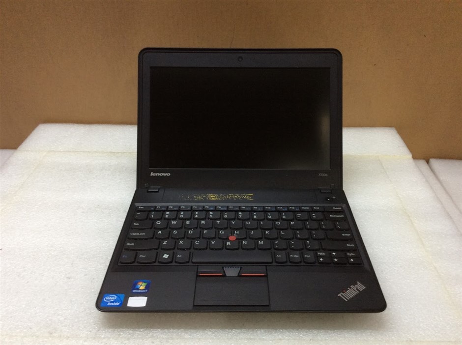 LENOVO THINKPAD X130E GREY Laptop CELERON 857 4GBRAM 320GB Auction ...