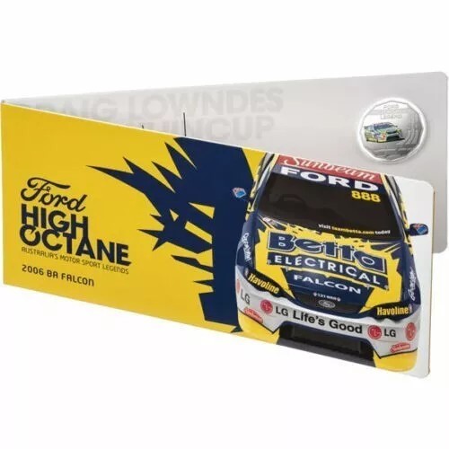 2018 Ford Motorsport Collection - 50 Cent Coin - BA Falcon 2006 Auction ...