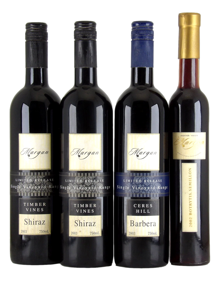 Margan Pack (1x 375mL + 4x 750mL) Auction (0027-10740335) | Grays Australia