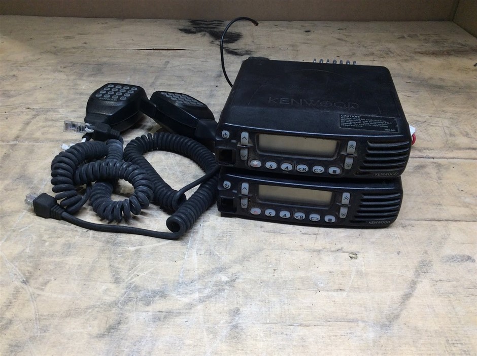 Kenwood TK-7180 VHF Transceiver Radio Unit (Lot of 2) Auction (0026 ...