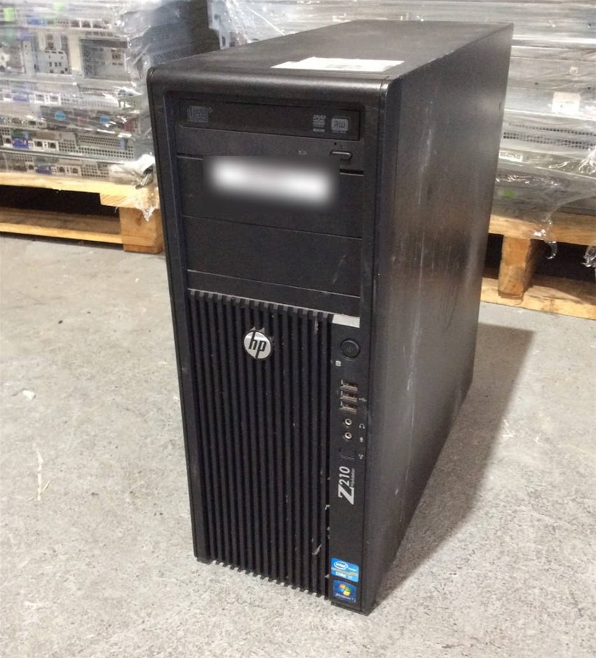 HP Z210 workstation i7-2600 2GBRAM Unknown HDD Desktop Auction (0005 ...