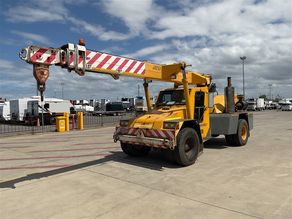 2006 Terex Franna AT-15 Crane (Pinkenba QLD) Auction (0012-7061345 ...