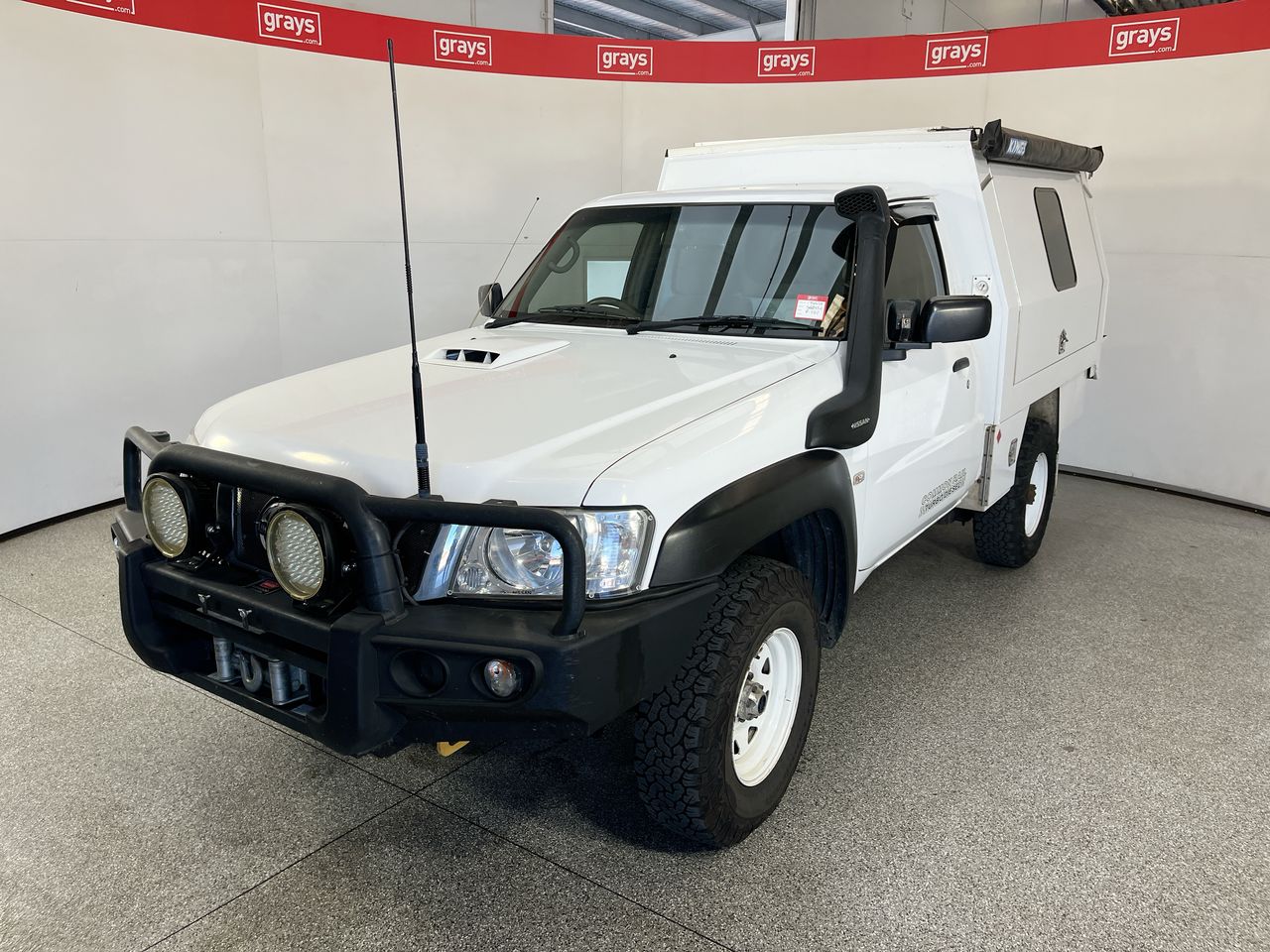 2013 Nissan Patrol DX Turbo Leaf Cab GU Turbo Diesel Manual Cab Chassis ...