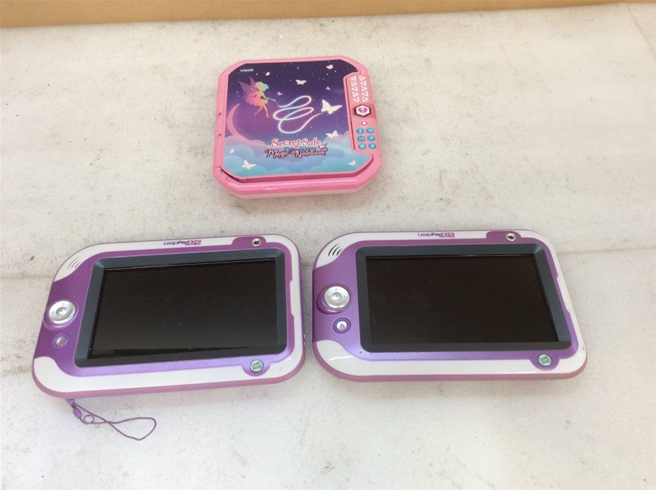 VTech Secret Safe Magic Notebook Electronic Learning Toy + LeapFrog ...