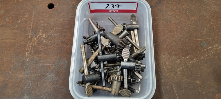 Jacobs chuck keys - various Auction (0239-5062183) | Grays Australia