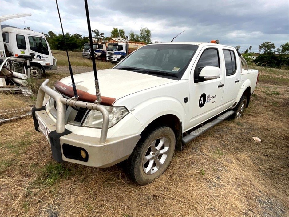2012 Nissan Navara D40 4WD Automatic Dual Cab Ute Auction (0004-7061340 ...