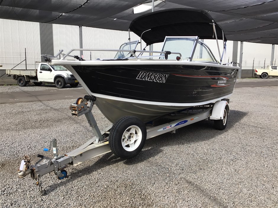 2008 Quintrex 560 Freedom Cruiser Auction (0001-10082945) | Grays Australia