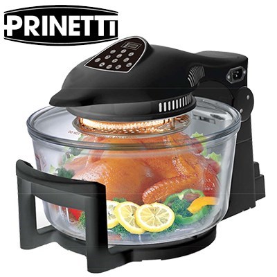 Buy Prinetti Digital Halogen Convection Oven - Black | Grays Australia