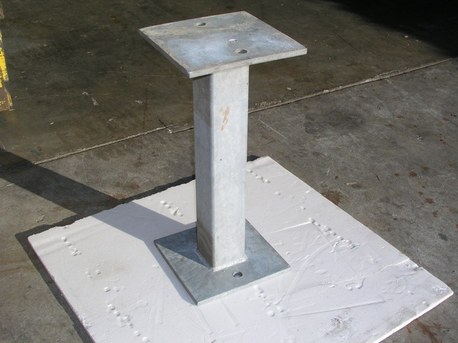 8 Galvanised Steel Sub Columns Galvanized Short Stub Columns (Type A ...